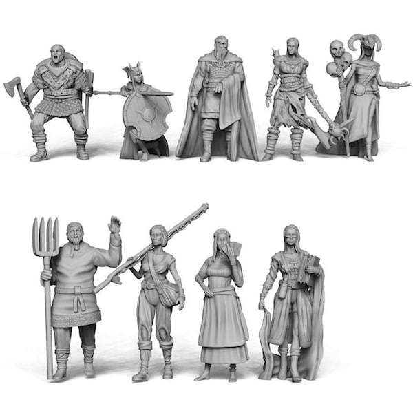 Miniature Figures - Etsy