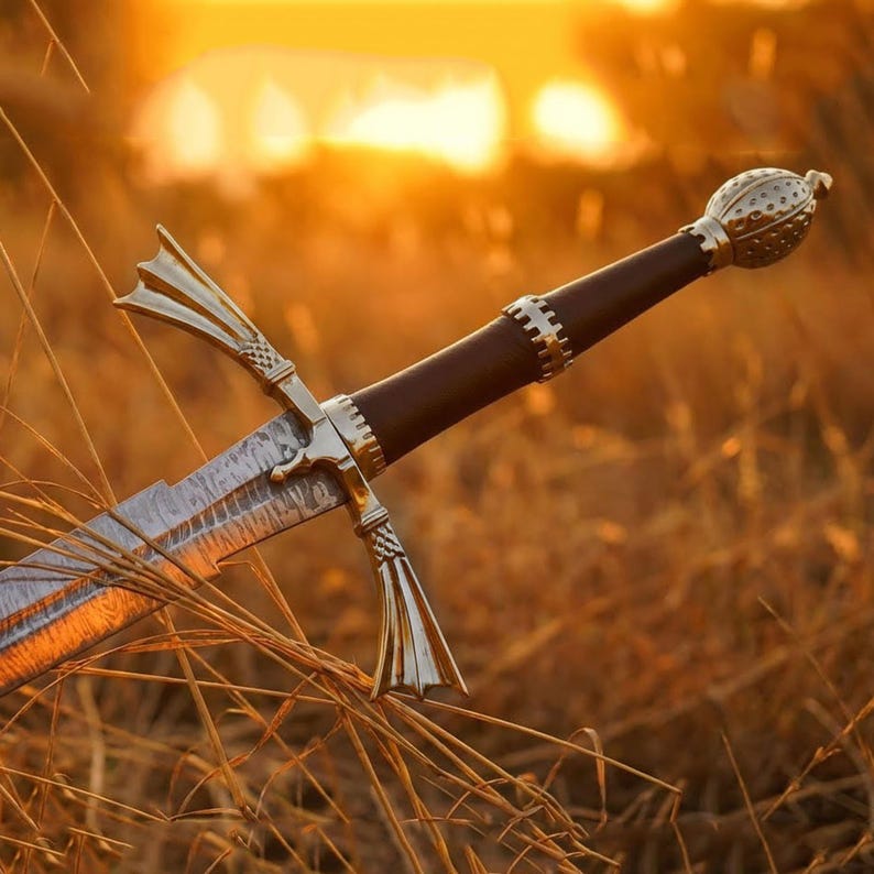 Custom Jon Snow Sword of Long Claw – GOT Inspired Fantasy Display Piece ...