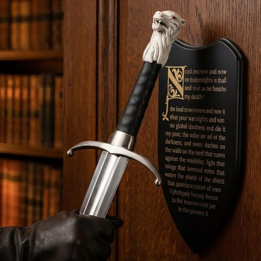 Custom Jon Snow Sword of Long Claw – GOT Inspired Fantasy Display Piece ...