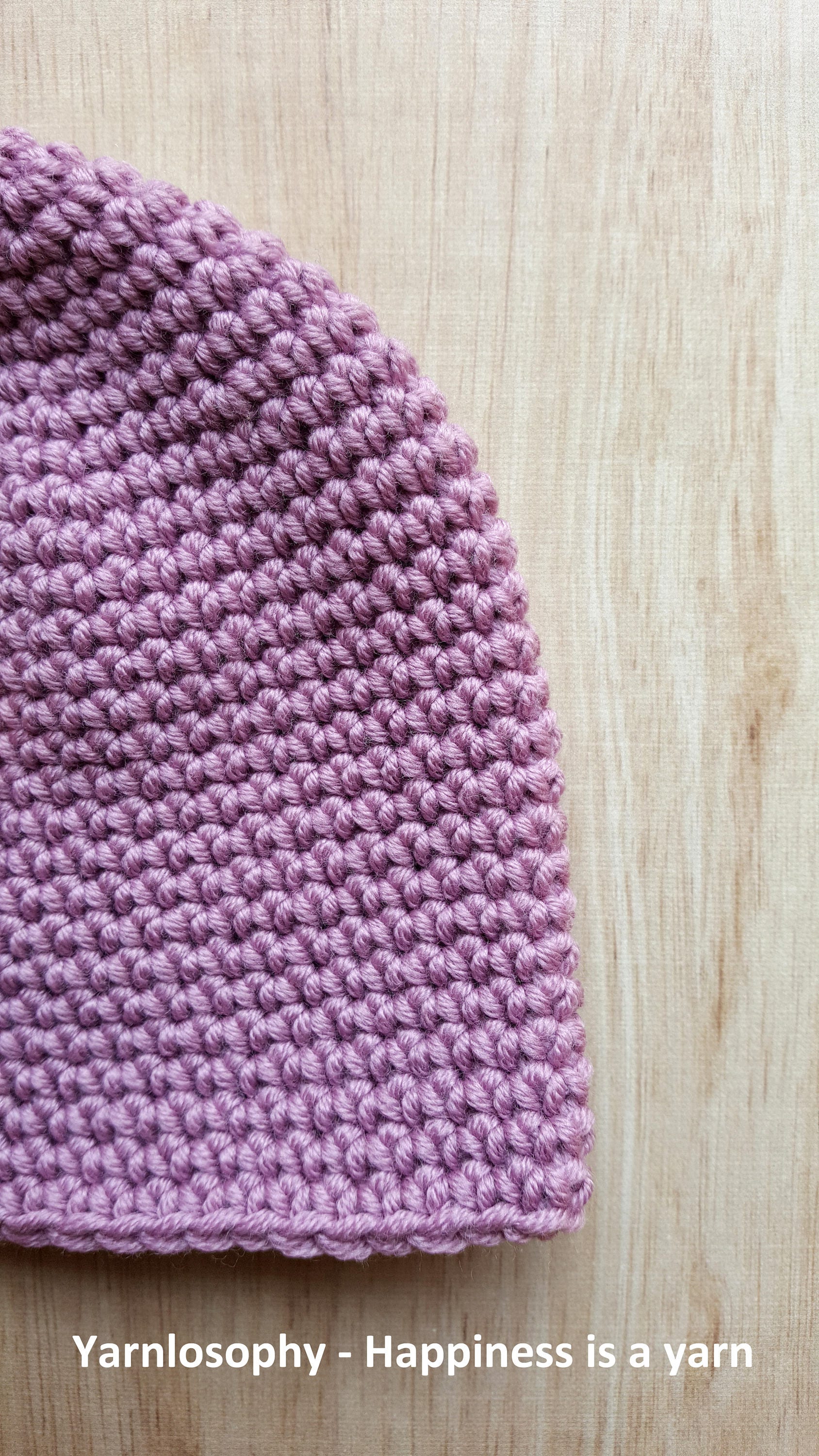 Easy Crochet Beanie Pattern: Single Crochet for All Sizes (PDF Pattern ...