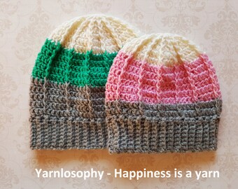 Easy Crochet Hat Pattern Perfect Single Crochet Beanie for All Sizes - Etsy