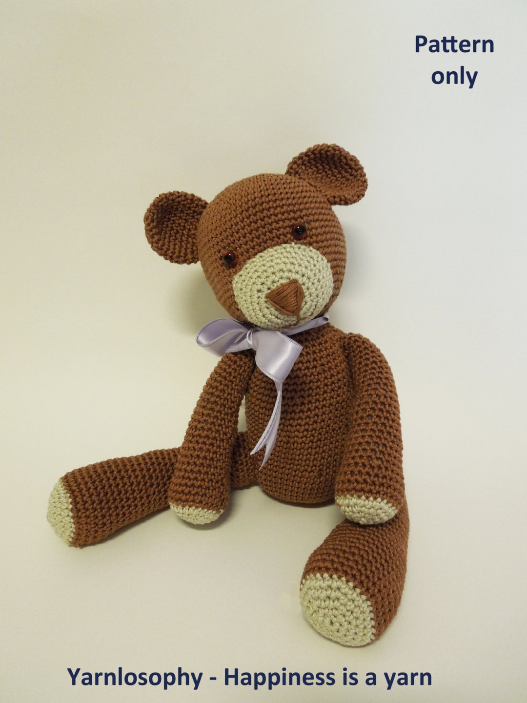 Teddy Bear Crochet Pattern Easy and Fast Toy Crochet Project - Etsy