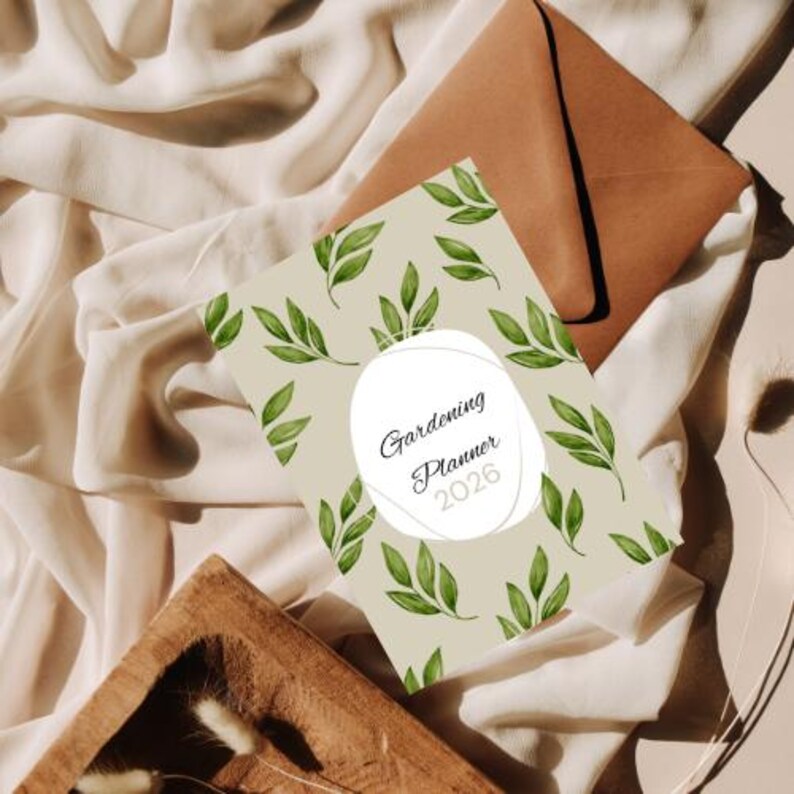 Editable Garden Planner 2026 | Printable Gardening Journal, Organizer ...