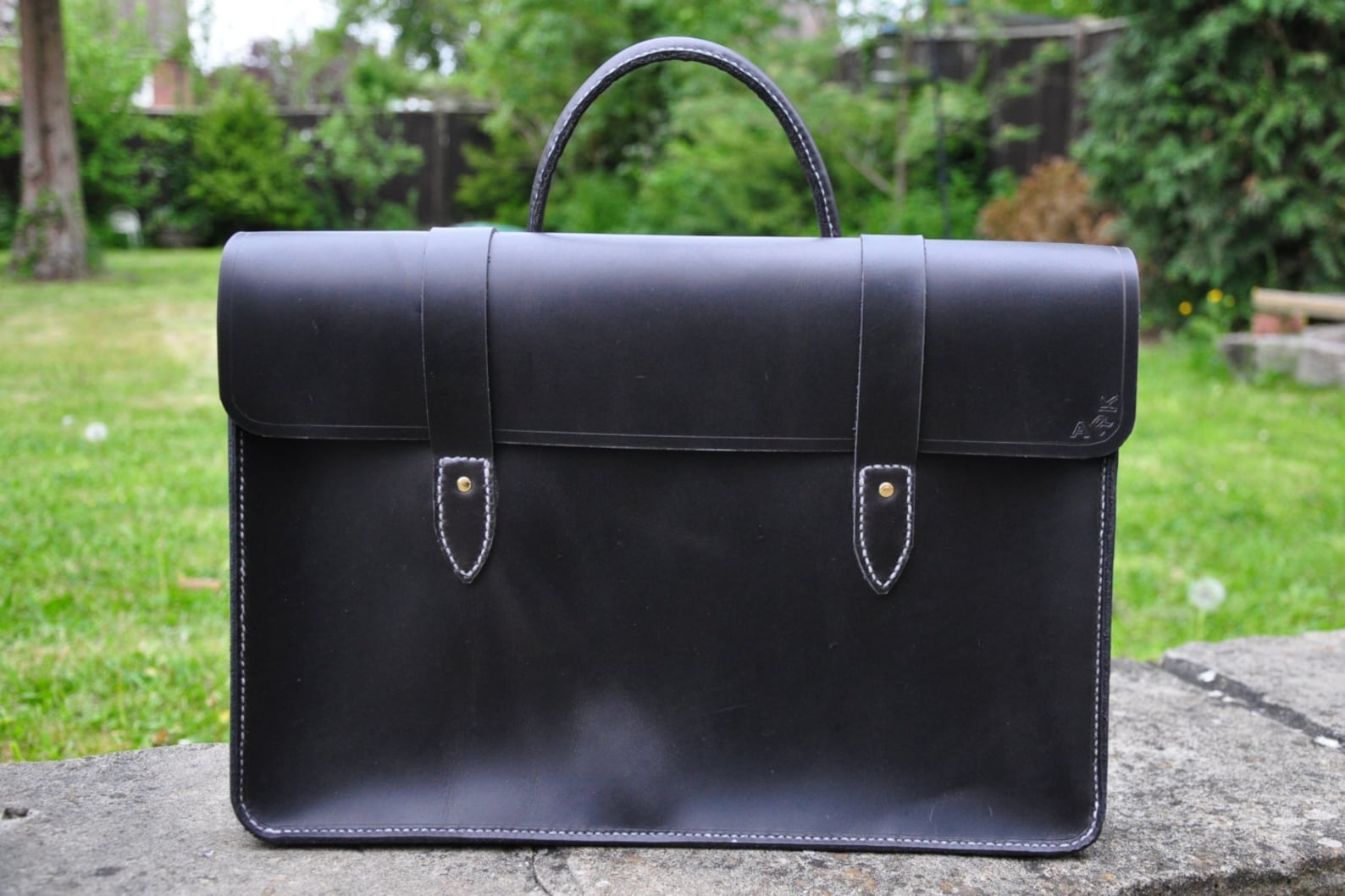 Traditional Handmade Leather Sheet Music Bag or Laptop Case - Etsy