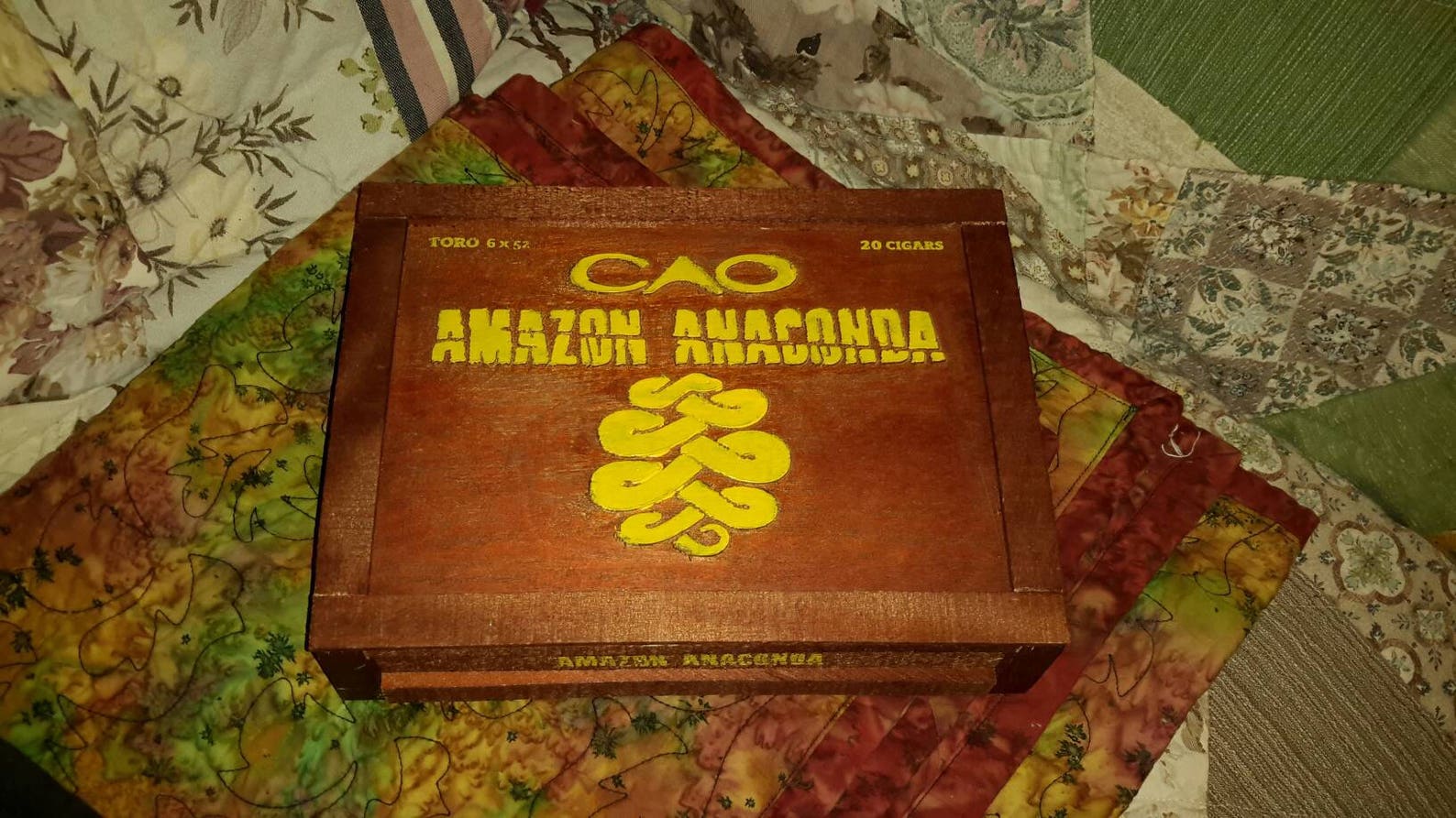 Cigar Box Amazon Basin Special Edition Cool Logo Lift off Top - Etsy