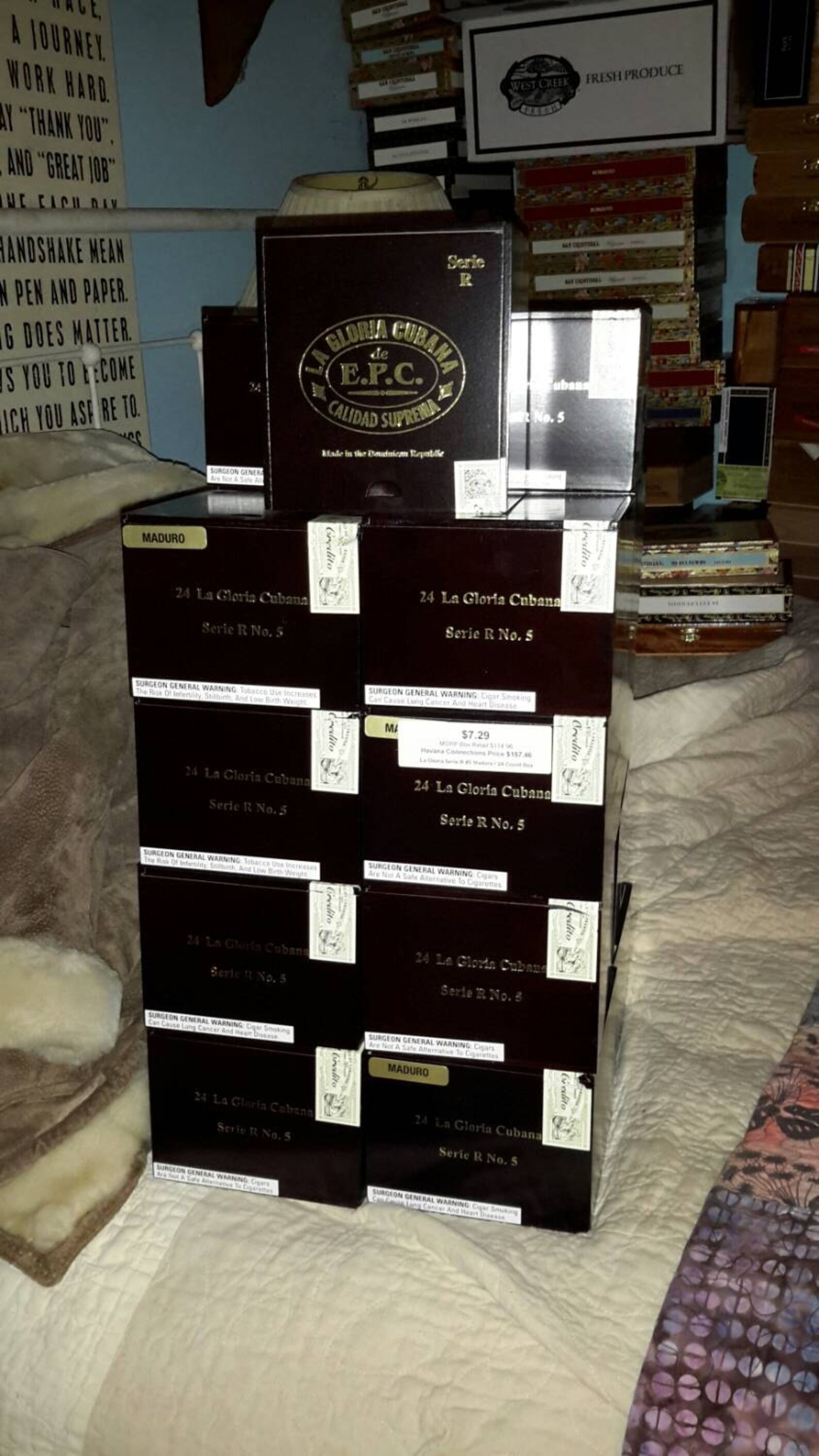 Cigar Box E.P.C. Large Chest Wedding Party Groomsman Gift | Etsy