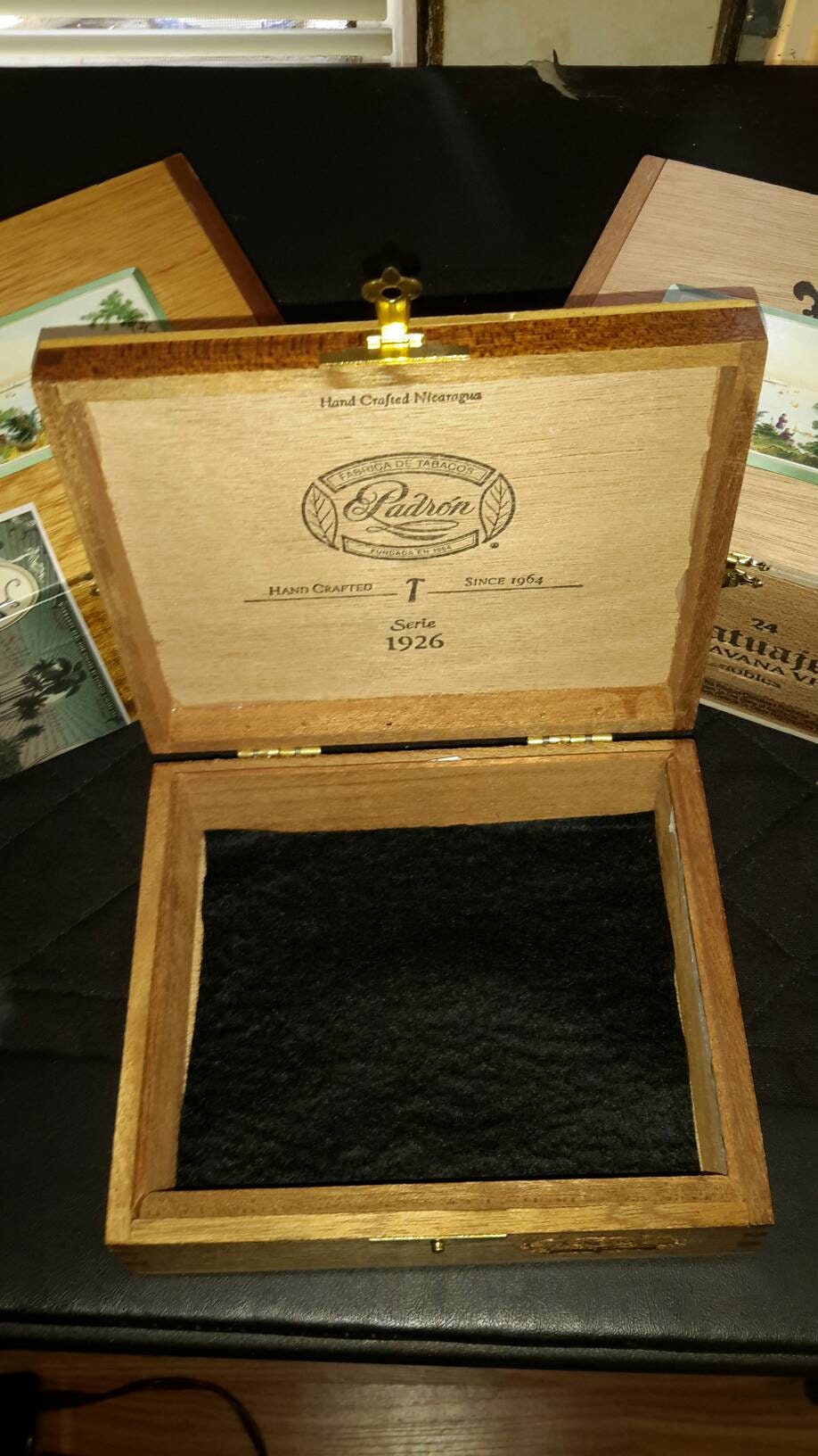 Cigar Box Decorated With Pastoral Art Three Variations Get One | Etsy