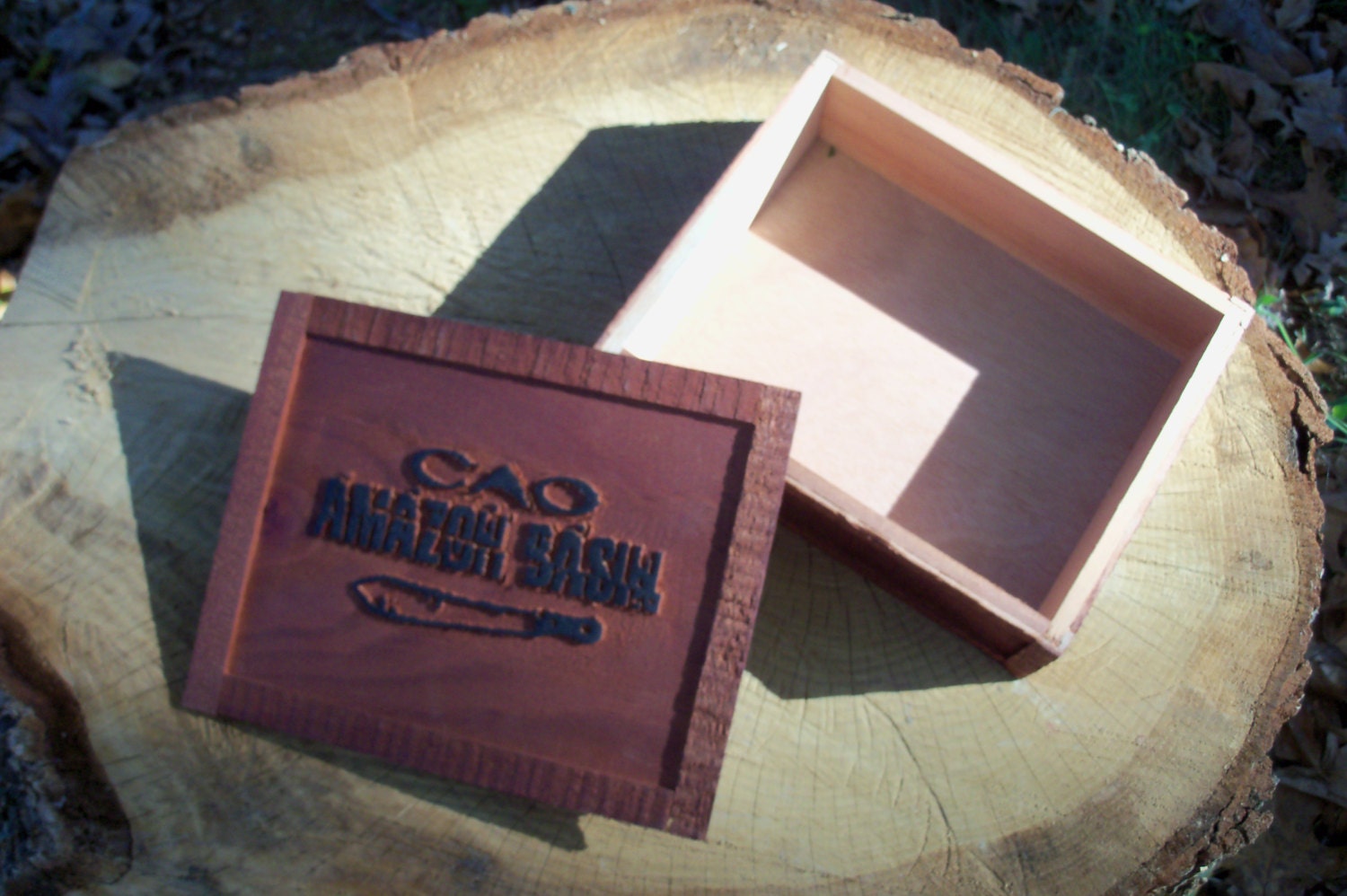 Cigar Box Amazon Basin Special Edition Cool Logo Lift off Top - Etsy