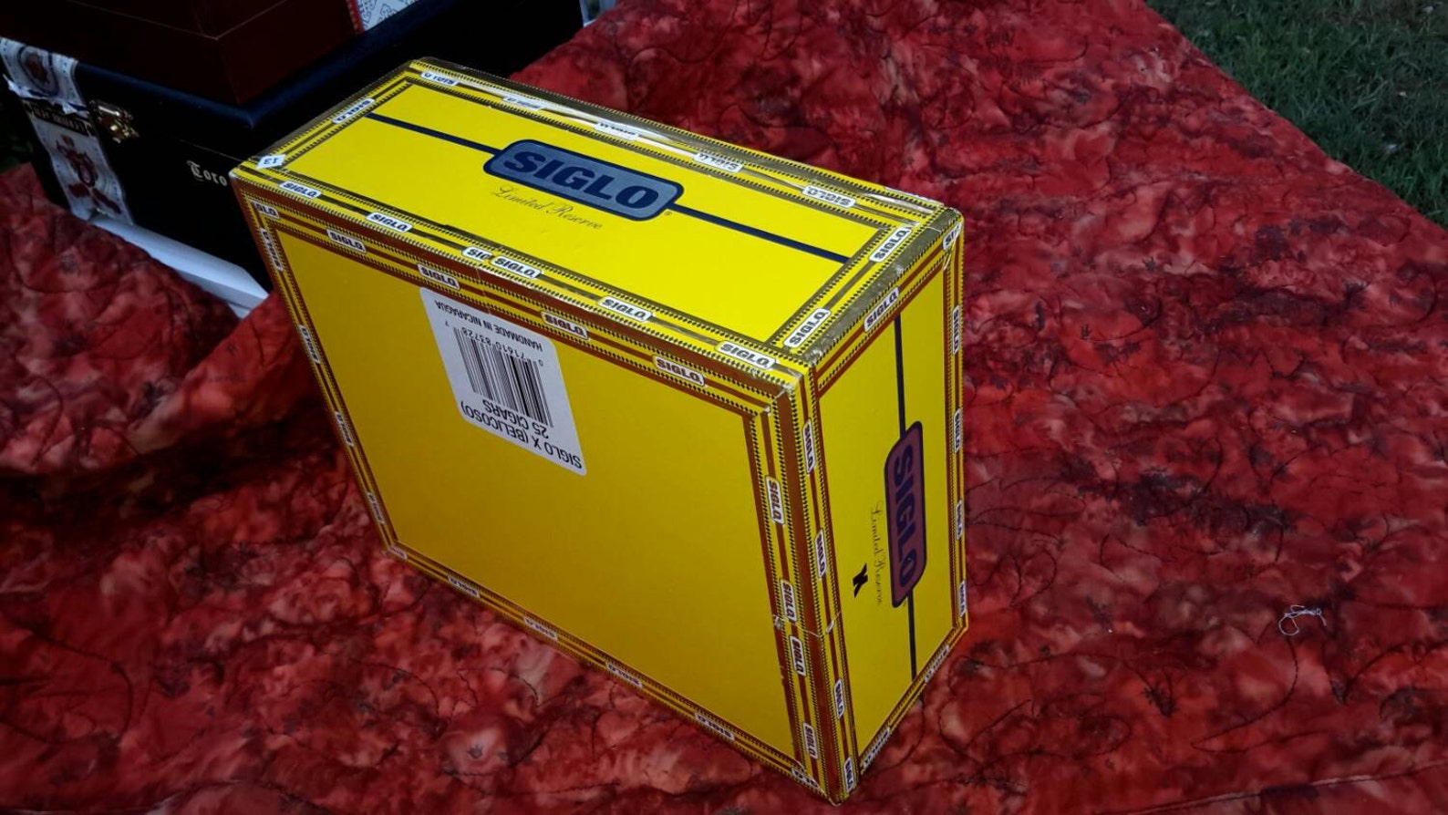 Cigar Box School Bus Yellow Sunny Storage Chest by - Etsy