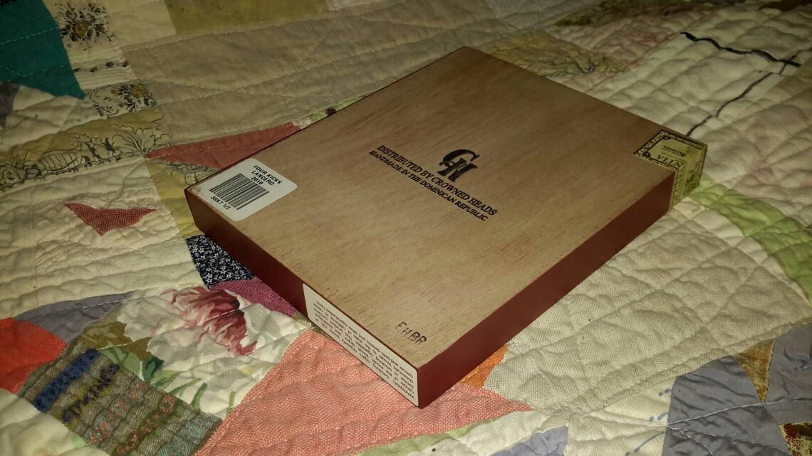 Cigar Box Four Kicks Lancero Special Edition Low Chest Rare Tobacciana ...