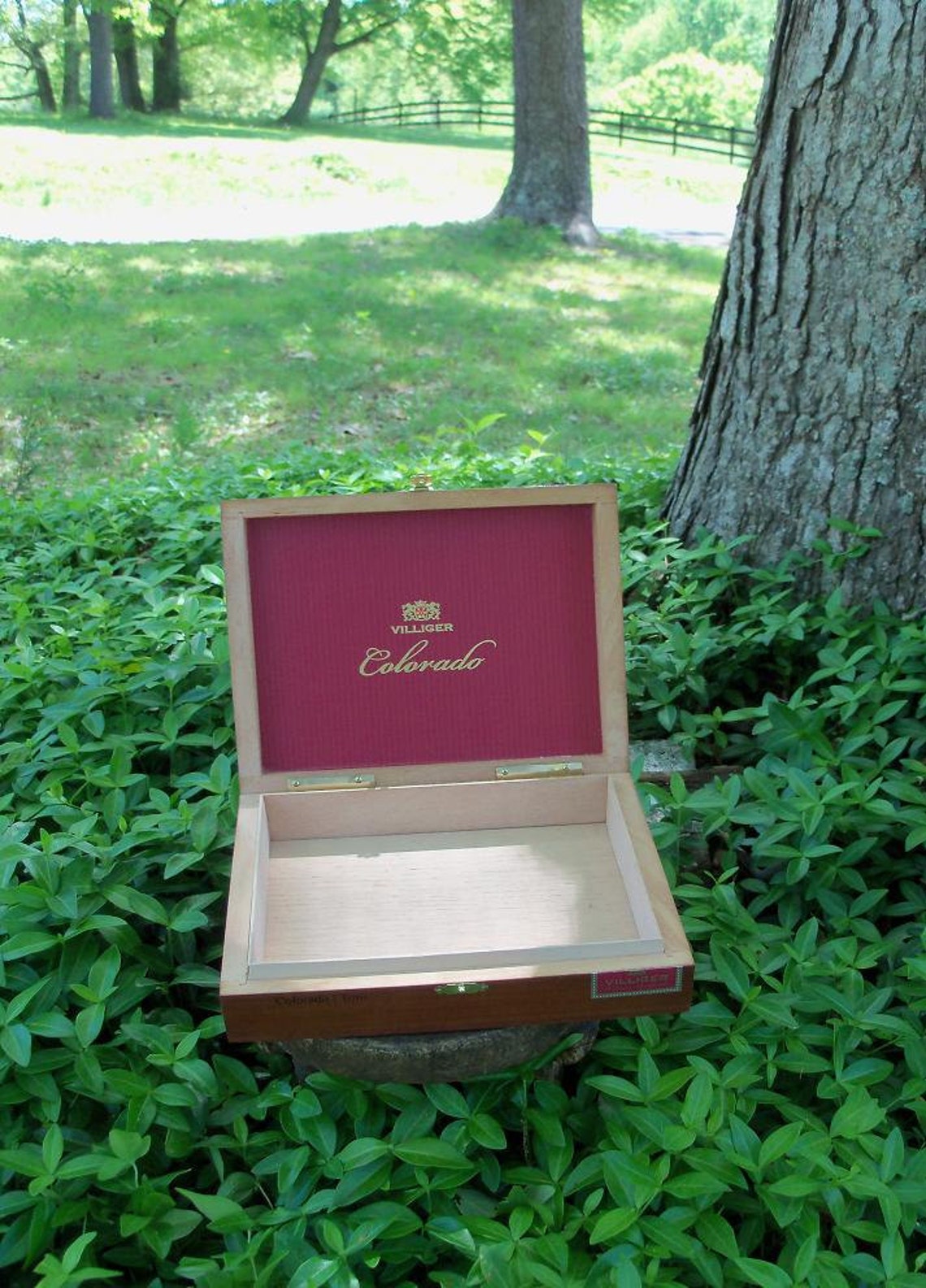 Cigar Box Colorado Villager Wooden Cigar Chest Stackable | Etsy