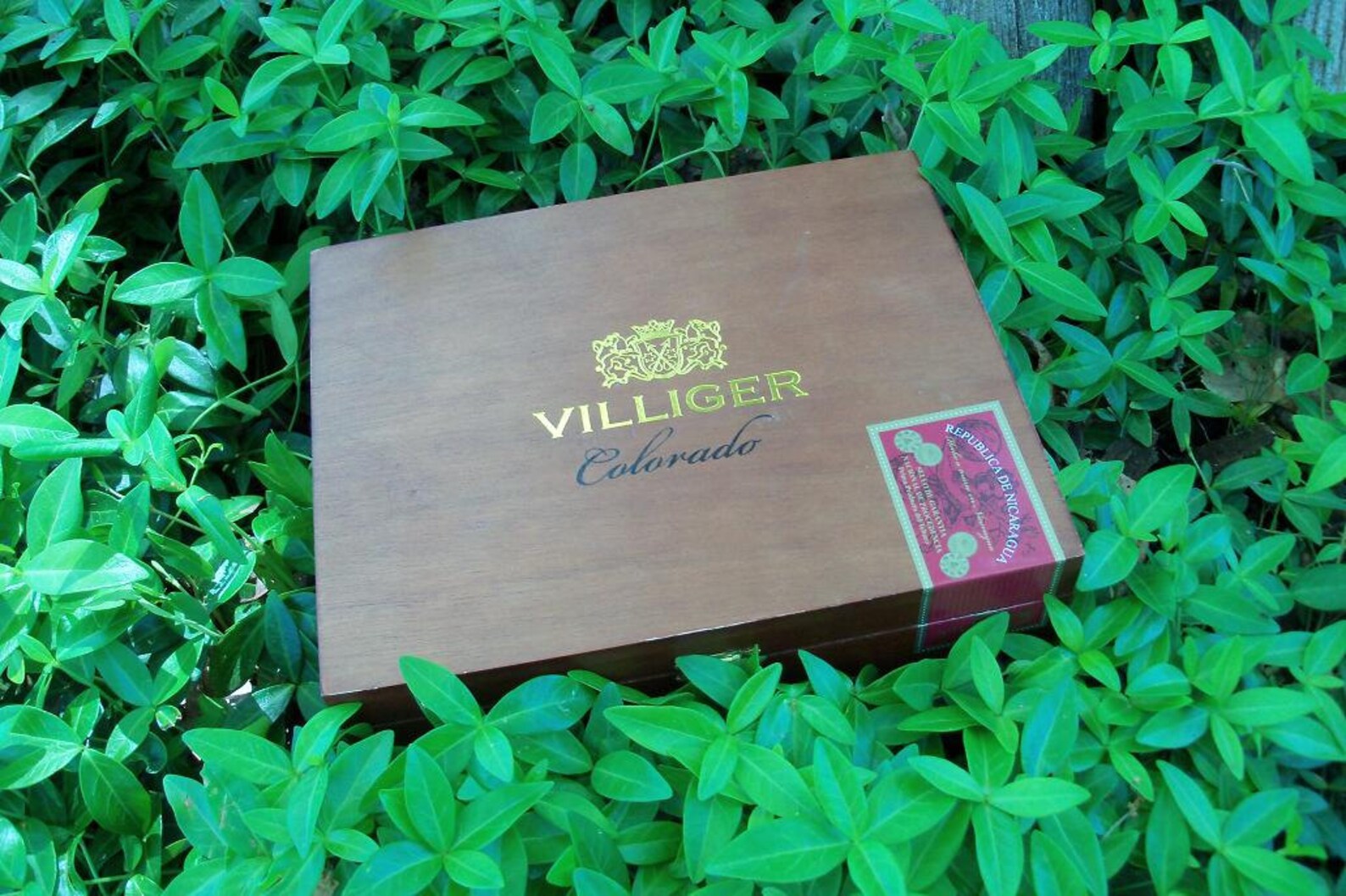 Cigar Box Colorado Villager Wooden Cigar Chest Stackable Storage ...