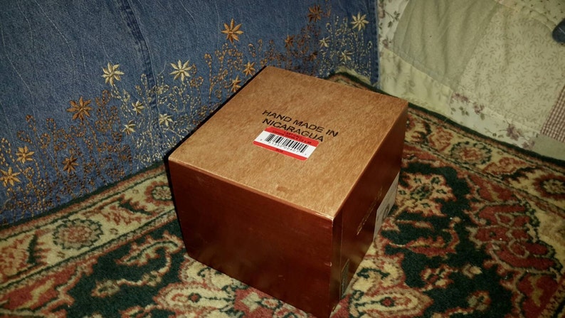 Cigar Box Last Call Deep Slide Top Wooden Chest Several In | Etsy