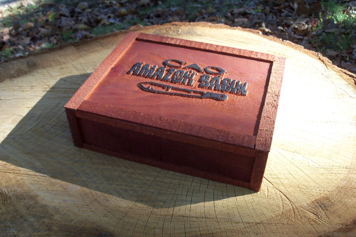 Cigar Box Amazon Basin Special Edition Cool Logo Lift off Top - Etsy