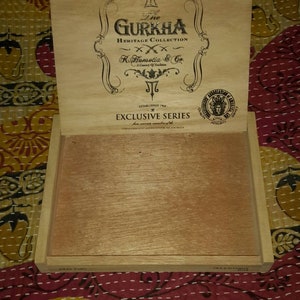 Cigar Box Gurkha Exclusive Low Chest Seven in Stock by Industrialplanet ...