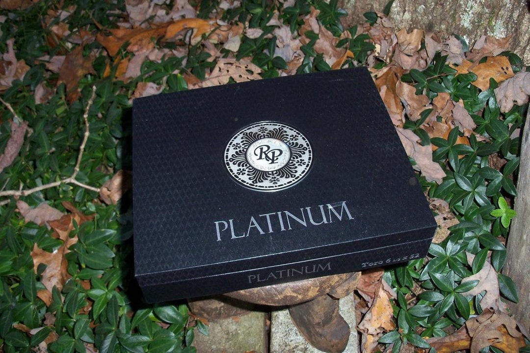Cigar Box Black Platinum With Rhinestones Top Shelf Treasure Chest ...