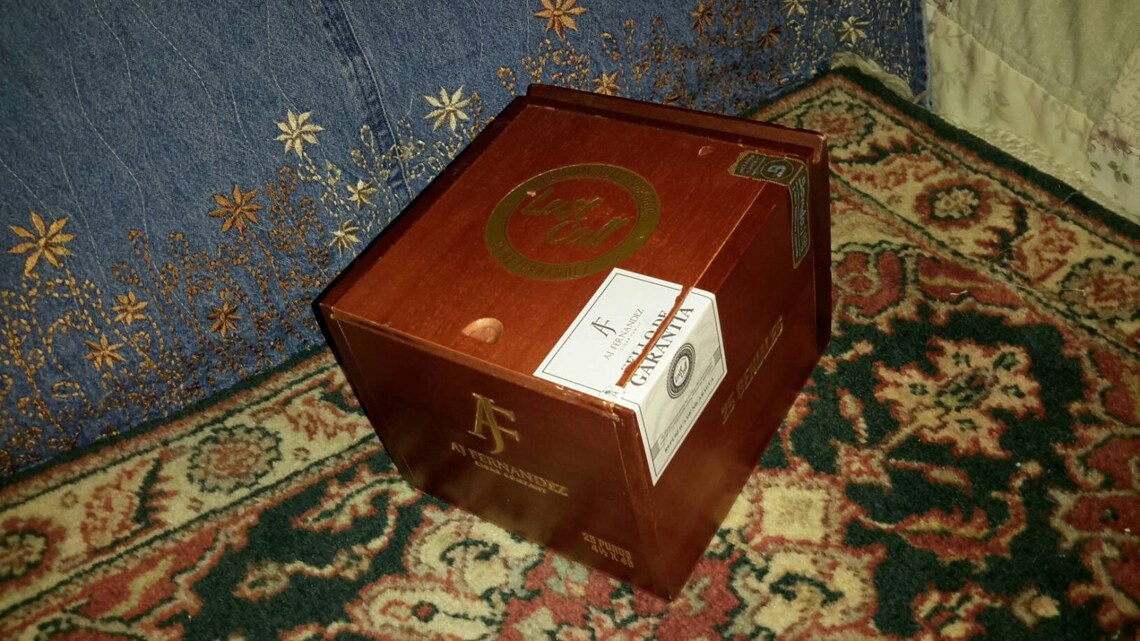 Cigar Box Last Call Deep Slide Top Wooden Chest Several in Stock by ...