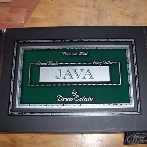 Cigar Box Java Black Treasure Chest Storage Groomsman Wedding Group ...