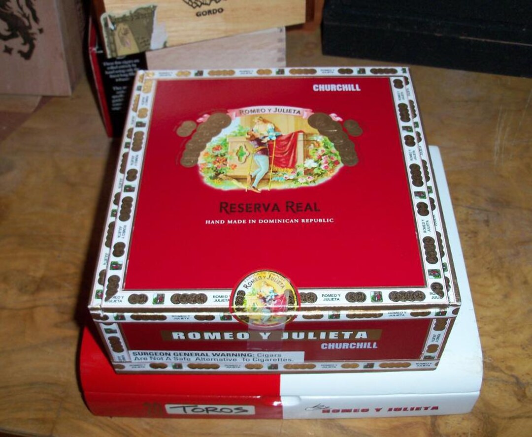 Cigar Box Romeo & Juliet Red Chest Reduced Huge Quantity Group Gifts by ...