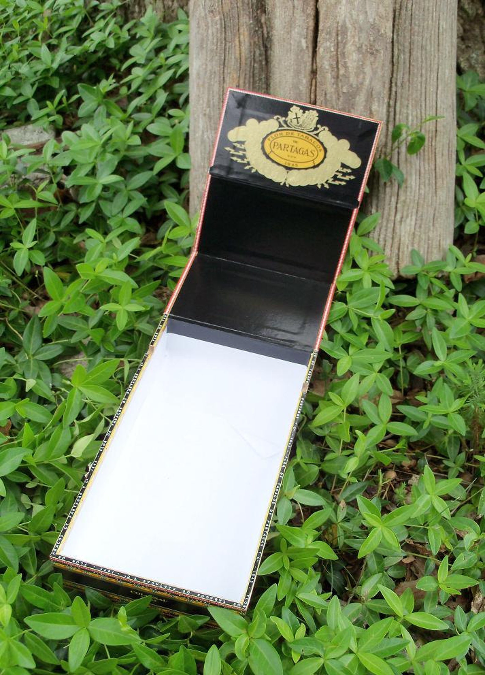 Partagas Tri-fold Box Cigar Chest Black & Gold Gift Box - Etsy