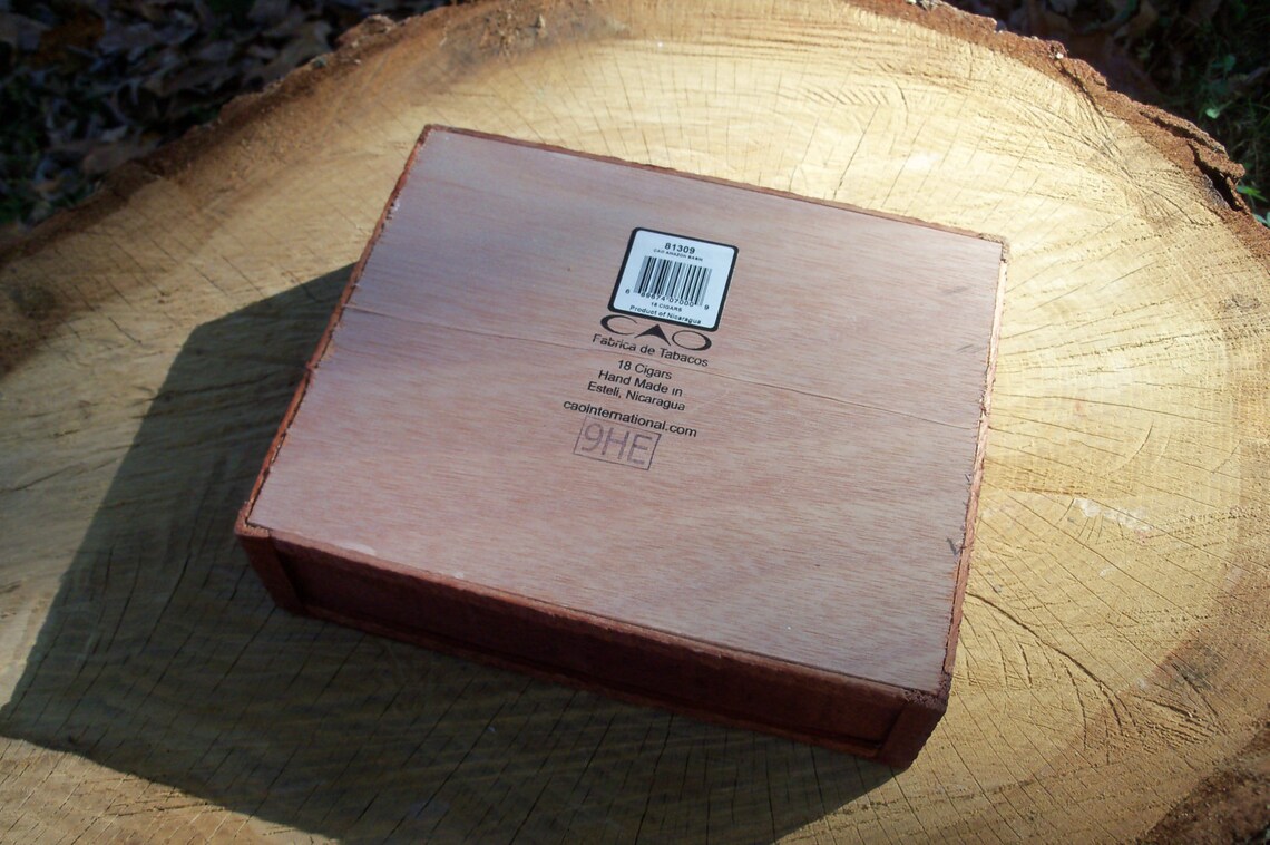 Cigar Box Amazon Basin Special Edition Cool Logo Lift off Top - Etsy