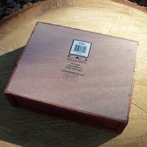 Cigar Box Amazon Basin Special Edition Cool Logo Lift off Top Wood ...