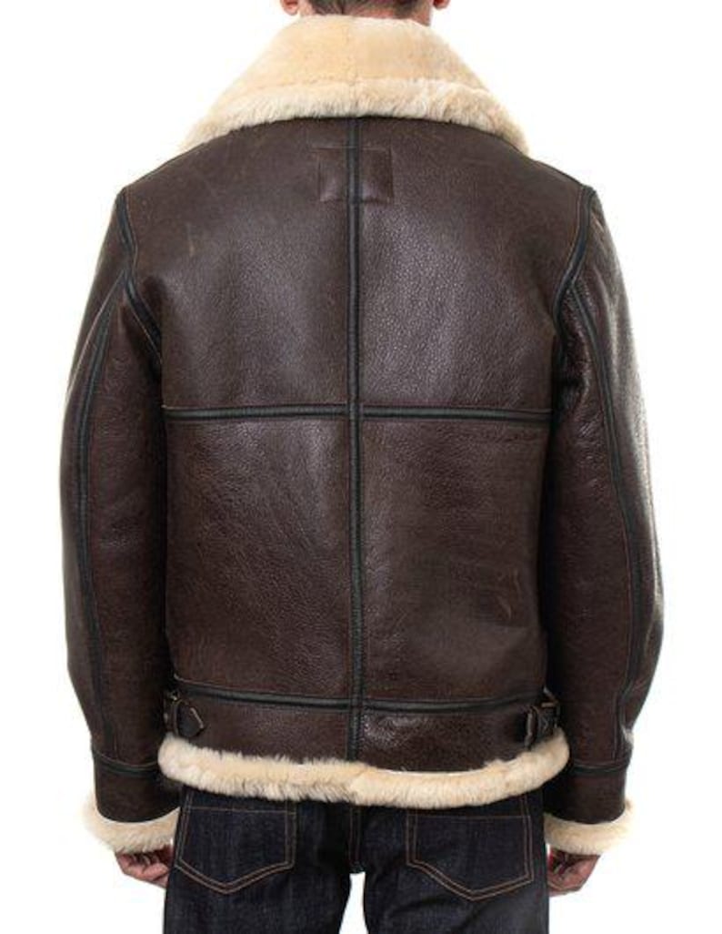 Leon S. Kennedy Lederjacke - Resident Evil RE4 Echtes Schaffellleder B3 ...