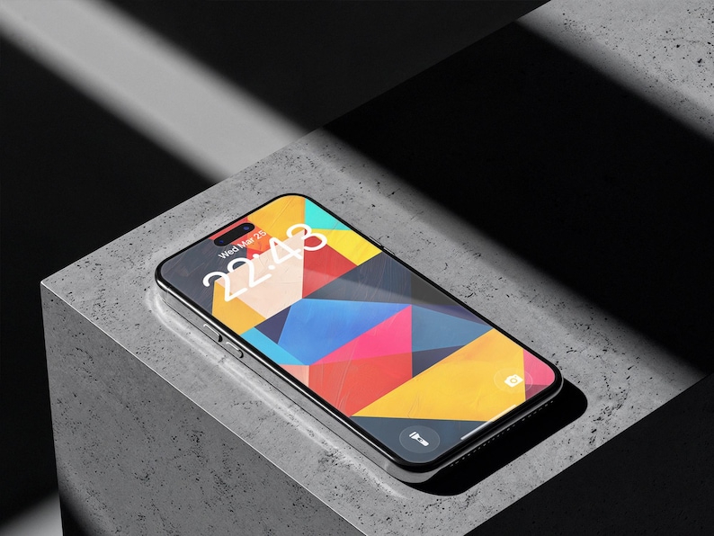 Geometry 4K iPhone Wallpaper | Minimalist Lock Screen | Ios Background ...