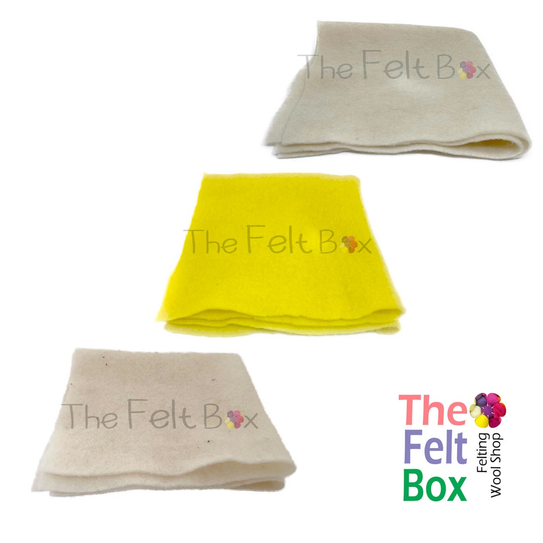 Needle Felted Prefelt Wool Fabric Backing - Etsy