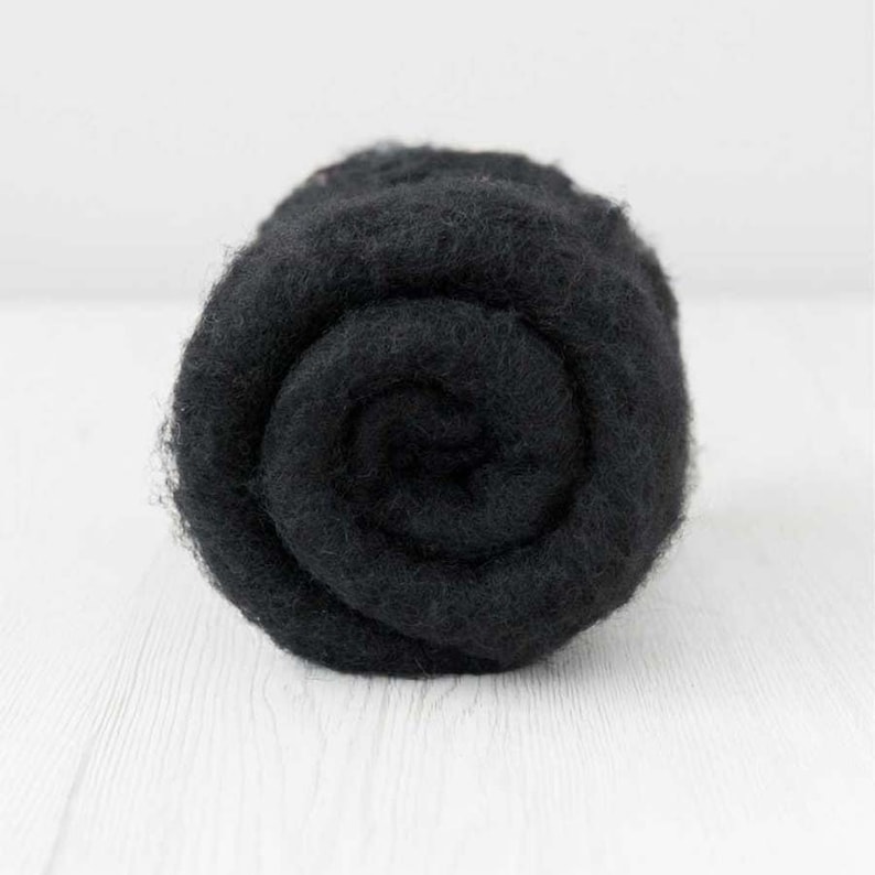 Carded Maori Wool for Needle Felting DHG Wool Single Shades - Etsy