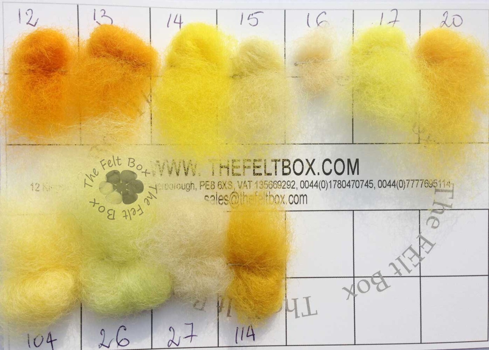 Yellow Needle Felting Wool Embellishment Wool Carded Wool | Etsy