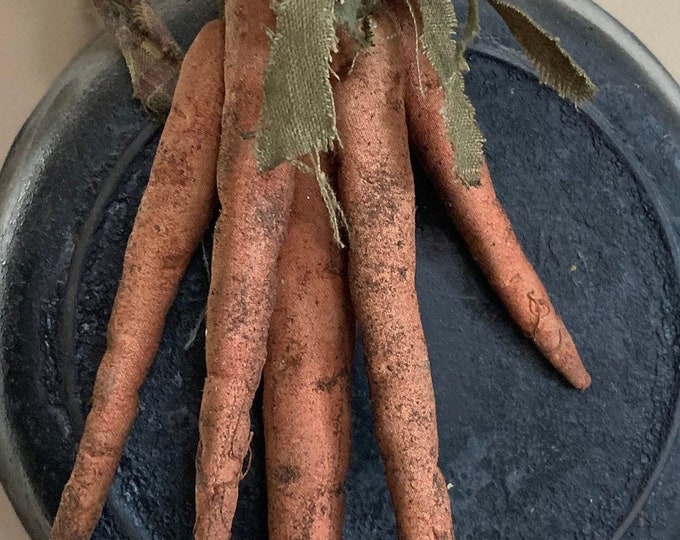 Set of Five Primitive Carrots - Etsy