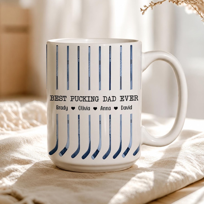 Custom Hockey Coffee Mug - Etsy
