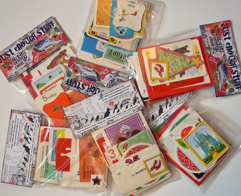 Eclectic Half-a-deck Playing Card Assortment - Etsy