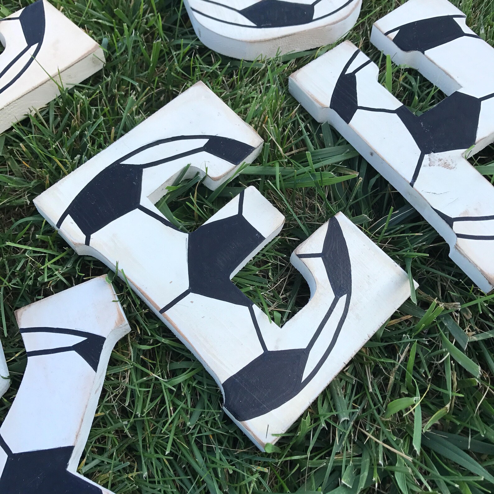 Soccer Wall Decor Soccer Letter Personalized Soccer Sign | Etsy