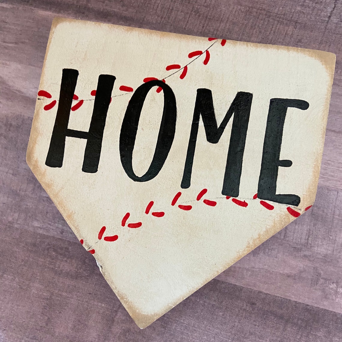 Baseball Wall Sign Home Sign Home Plate Baseball Wall - Etsy