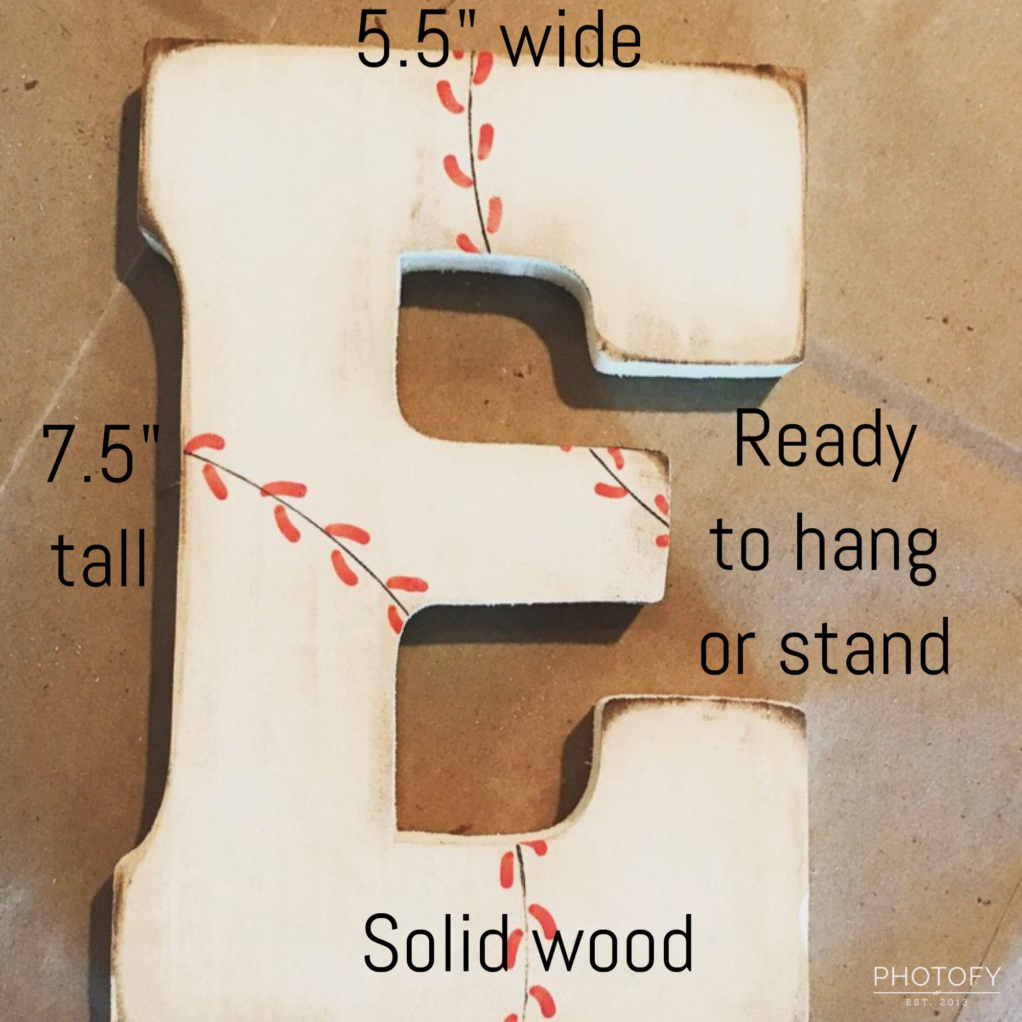Baseball Wall Decor, Baseball Letter, Personalized Baseball Sign ...