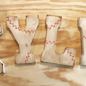 Baseball Letters, Baseball Theme, Baseball Party, Baseball Baby Shower ...