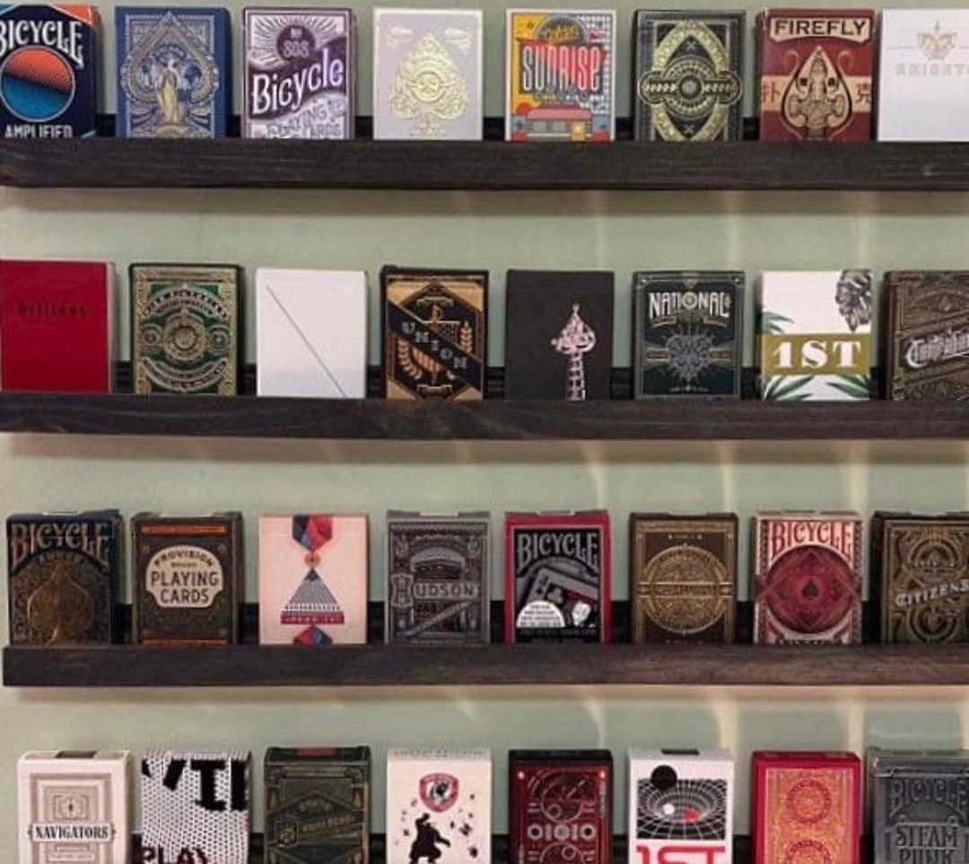 24" Playing Card Display Shelves, Display Ledge, Picture Ledge - Etsy