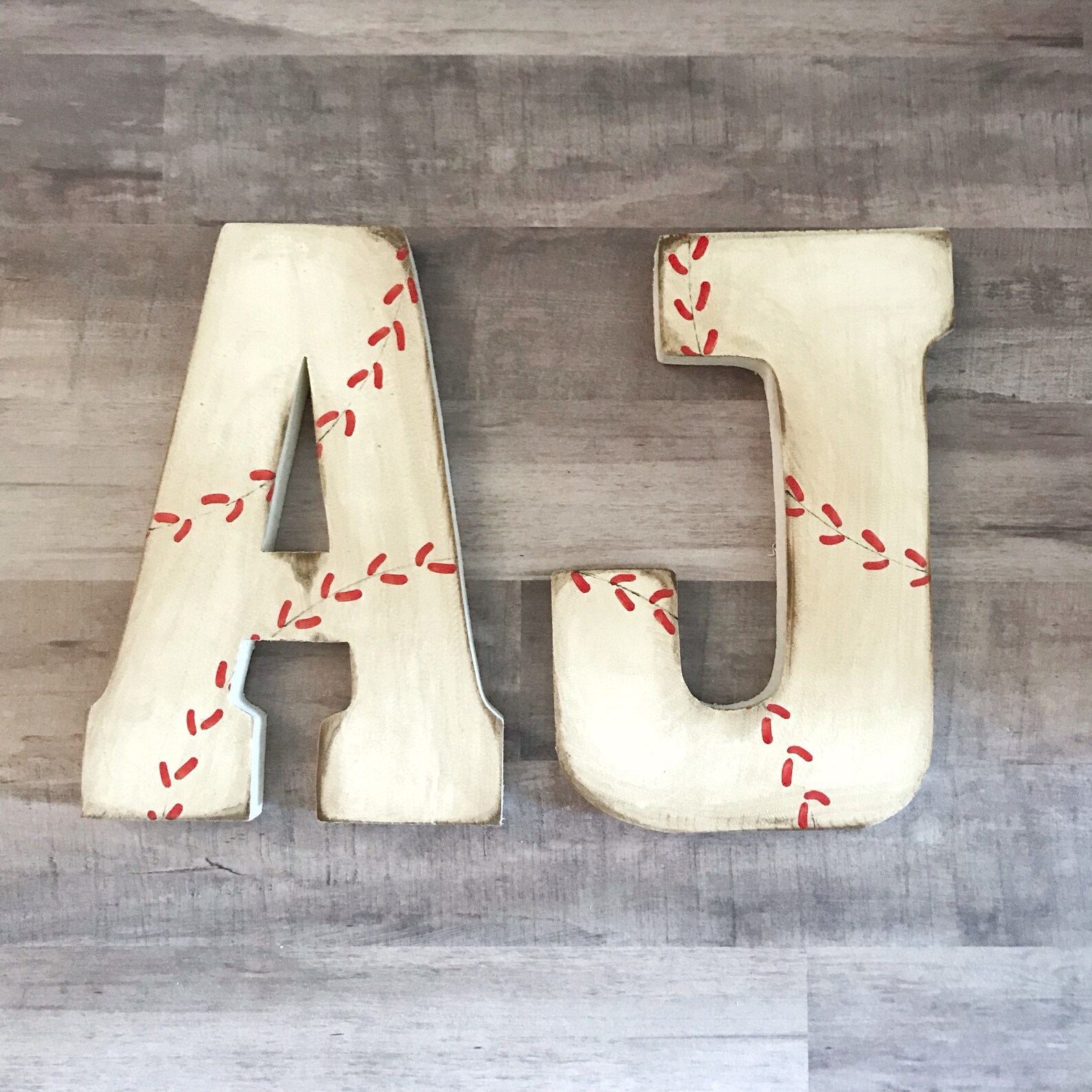 Vintage Baseball Name Baseball Letters Personalized Baseball - Etsy