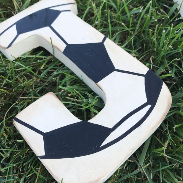 Soccer Wall Letters - Etsy