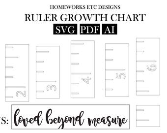 Growth Chart Svg - Etsy