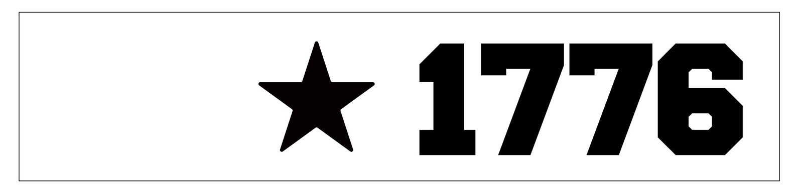 1776 Vinyl Stencil Stencil Wood Craft Sign Painting - Etsy