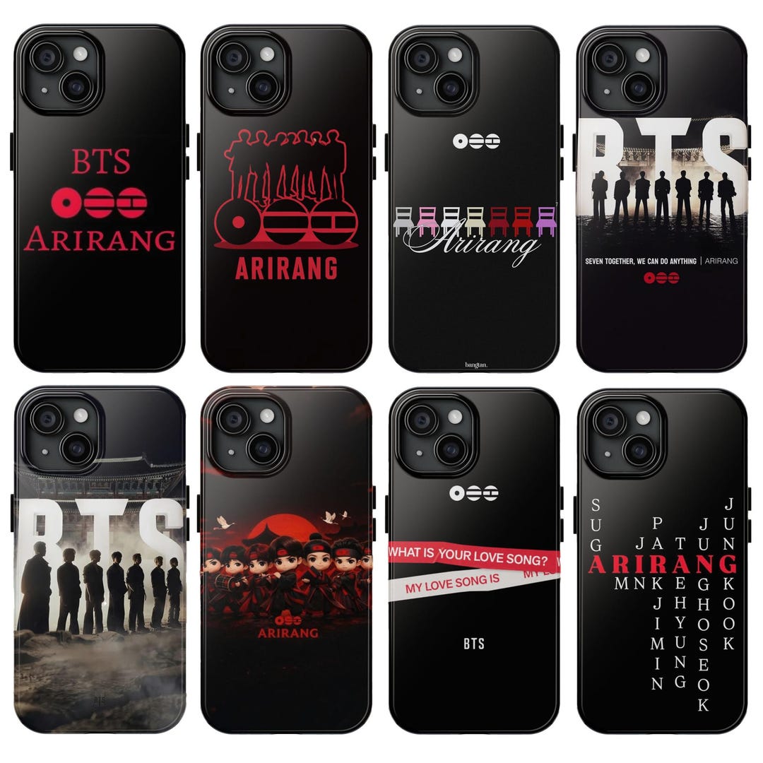 Arirang Phone Case, BTS World Tour Phone Case Arirang Gifts for iPhone ...