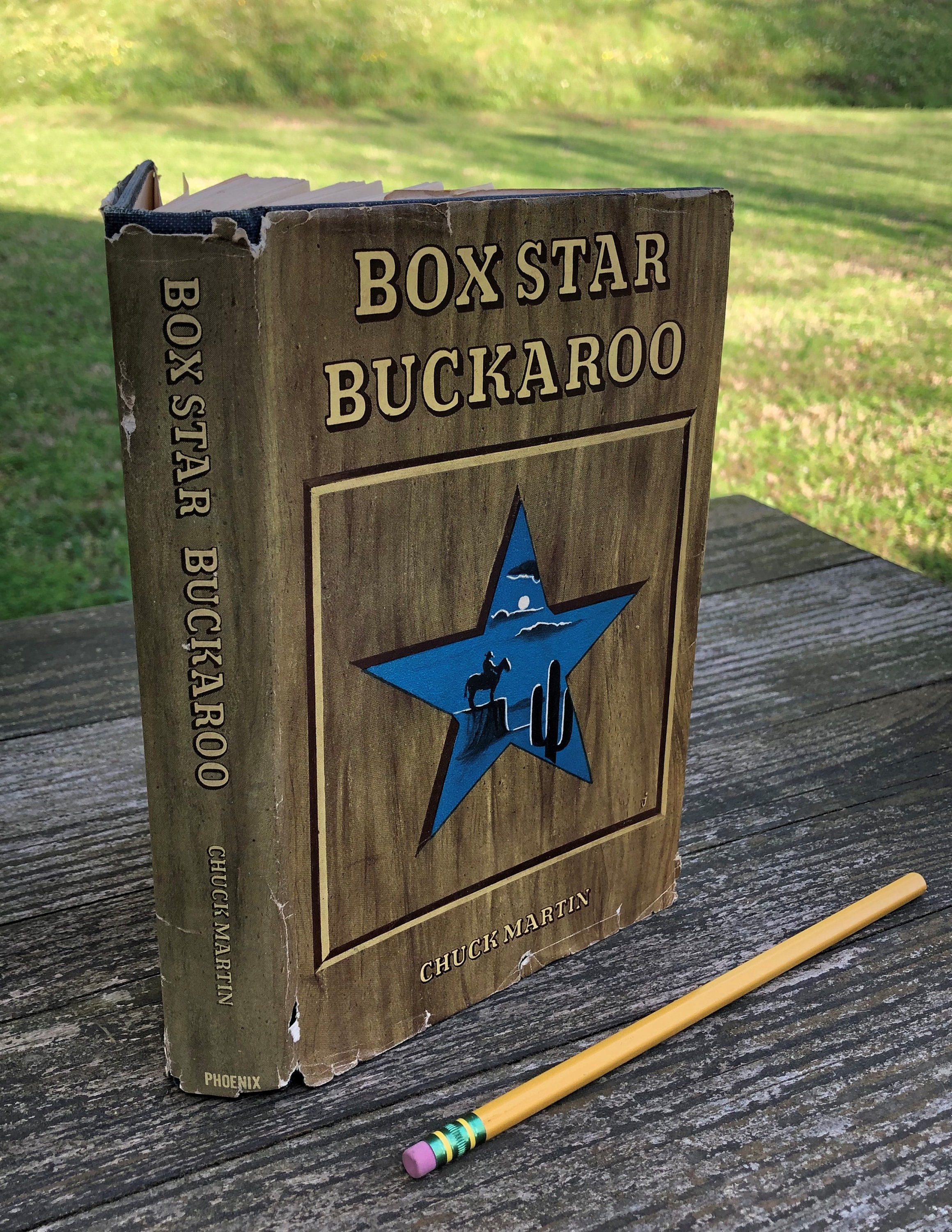 Box Star Buckaroo Chuck Martin Texas Western Book American - Etsy