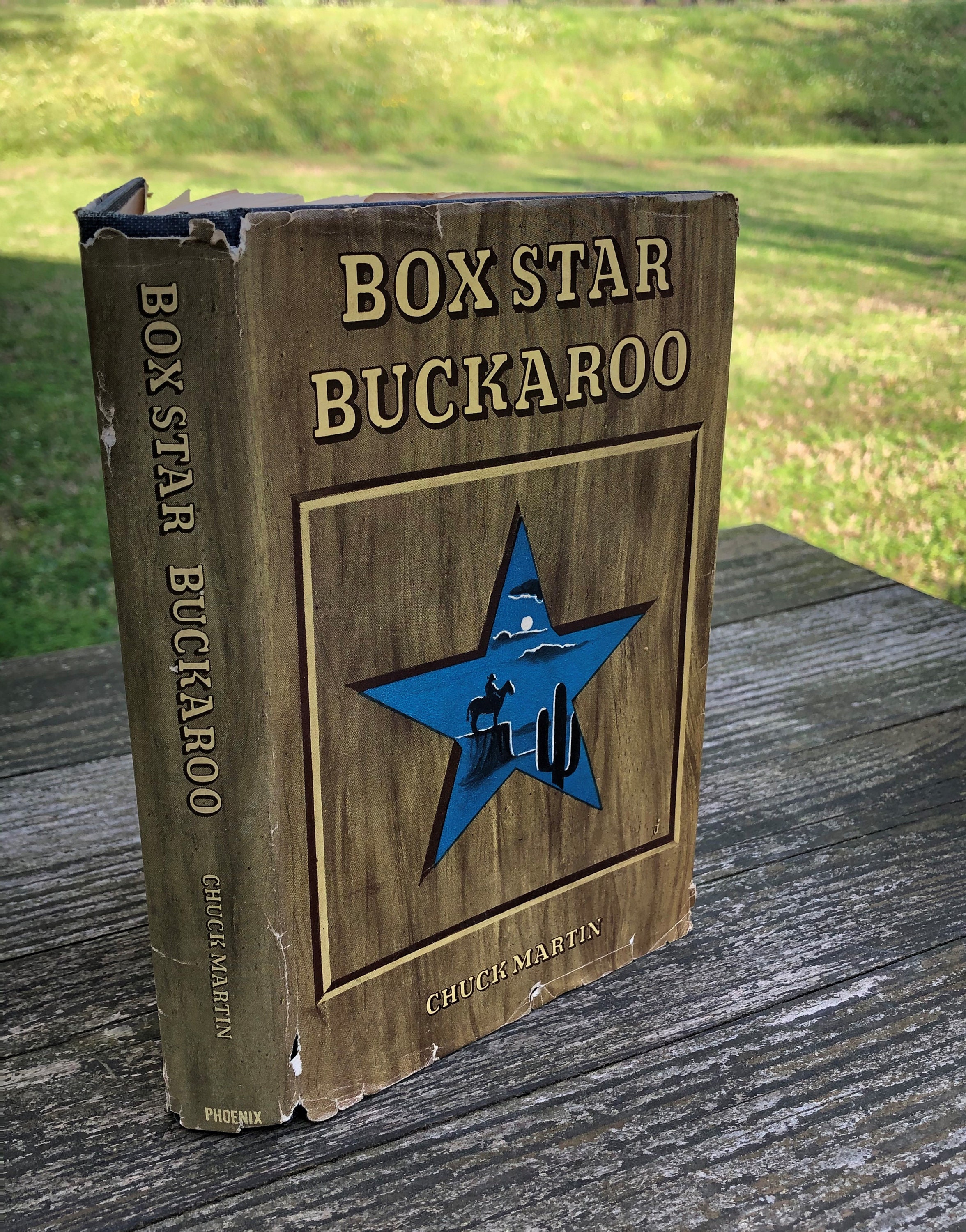 Box Star Buckaroo Chuck Martin Texas Western Book American - Etsy
