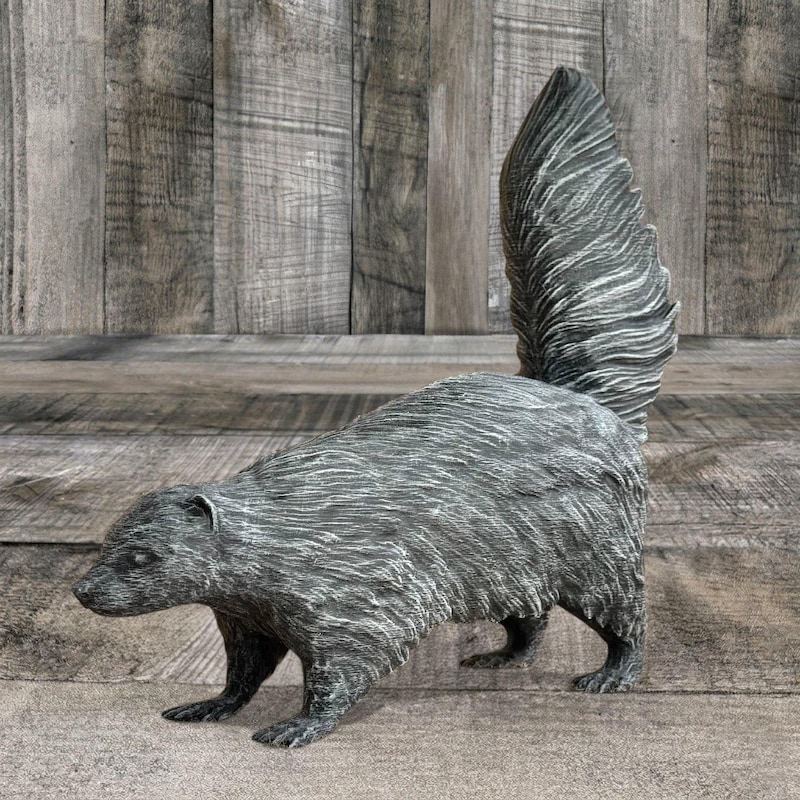 Realistic Skunk Figurine - Etsy