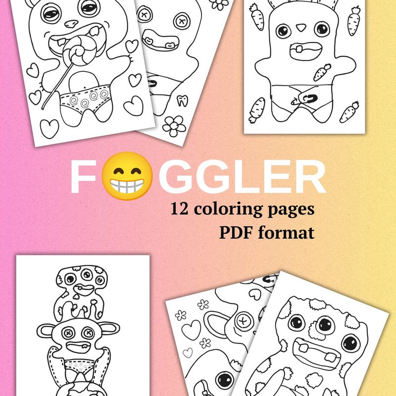 Weird Coloring - Etsy