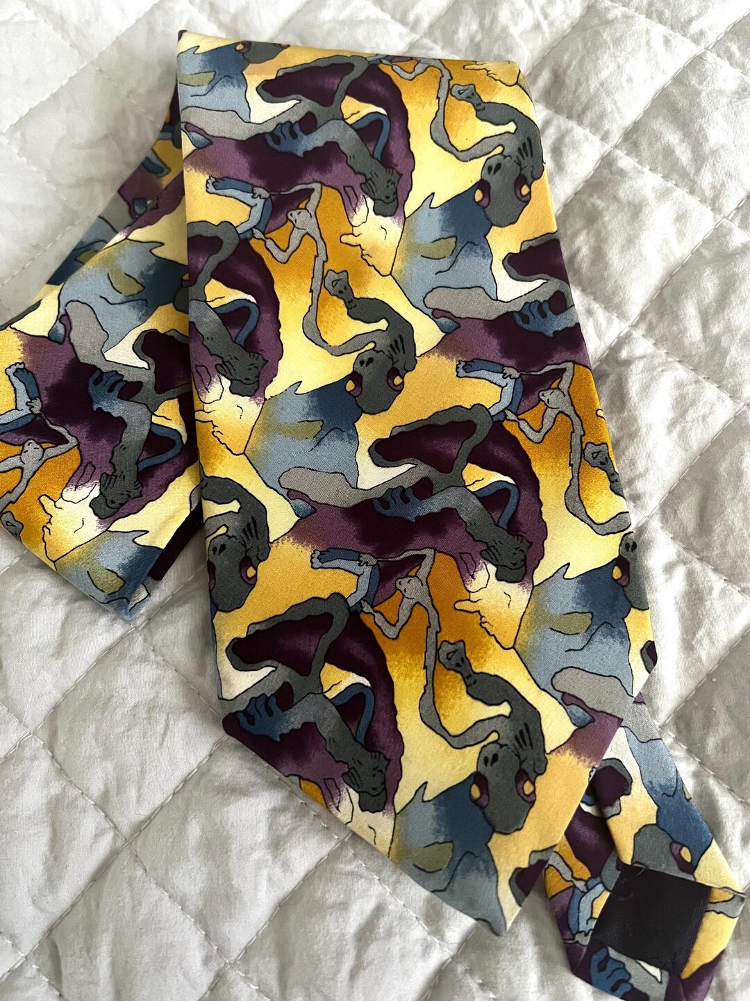 Awesome Vintage 90s Jerry Garcia Cartoon Limbo Collection Men’s Necktie ...