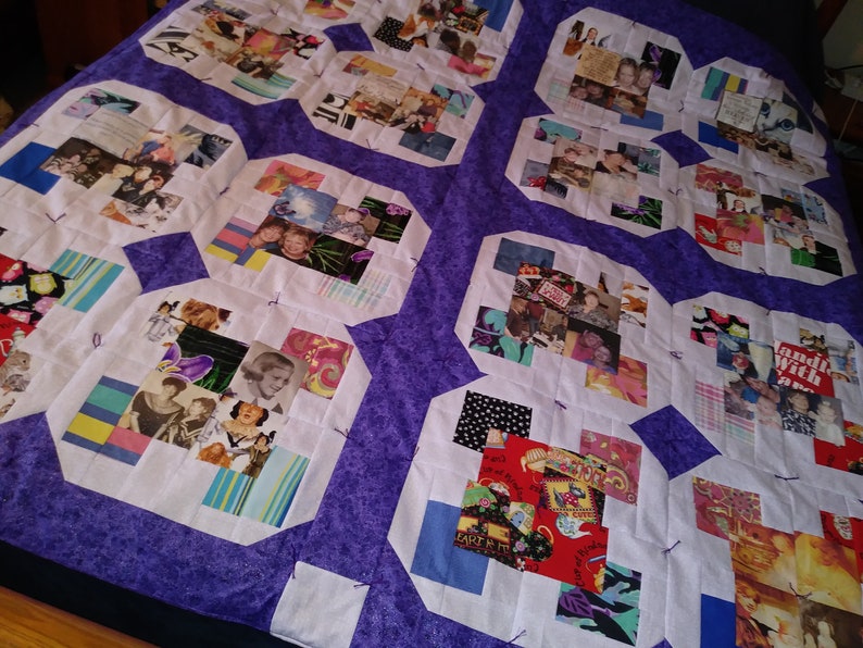 PHOTO MEMORY QUILT - Etsy